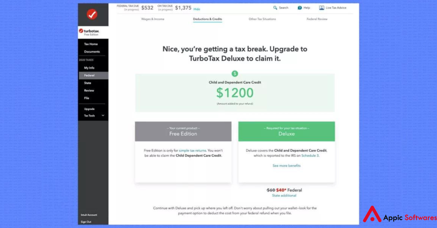How Much To Build A Tax Preparation App Like TurboTax